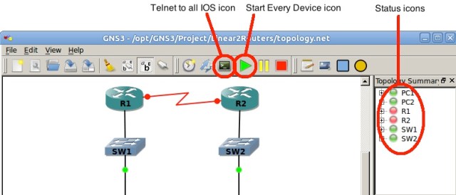 How to use the GNS3 WorkBench Labs | RedNectar's Blog