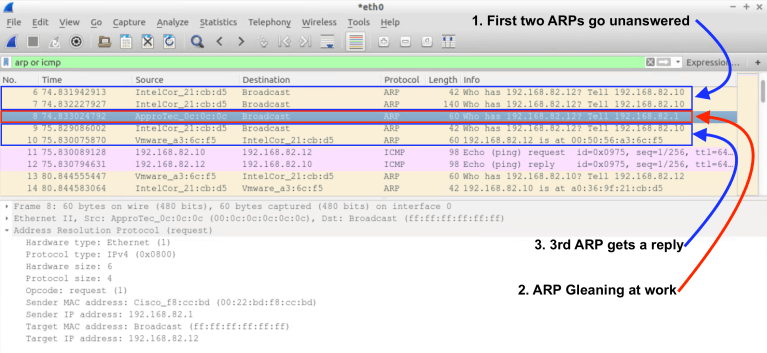 ARP Gleaning – ACI Master Class | RedNectar's Blog