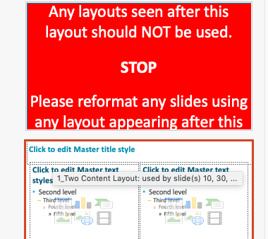 How to find powerpoint slides that don’t fit the template | RedNectar's ...
